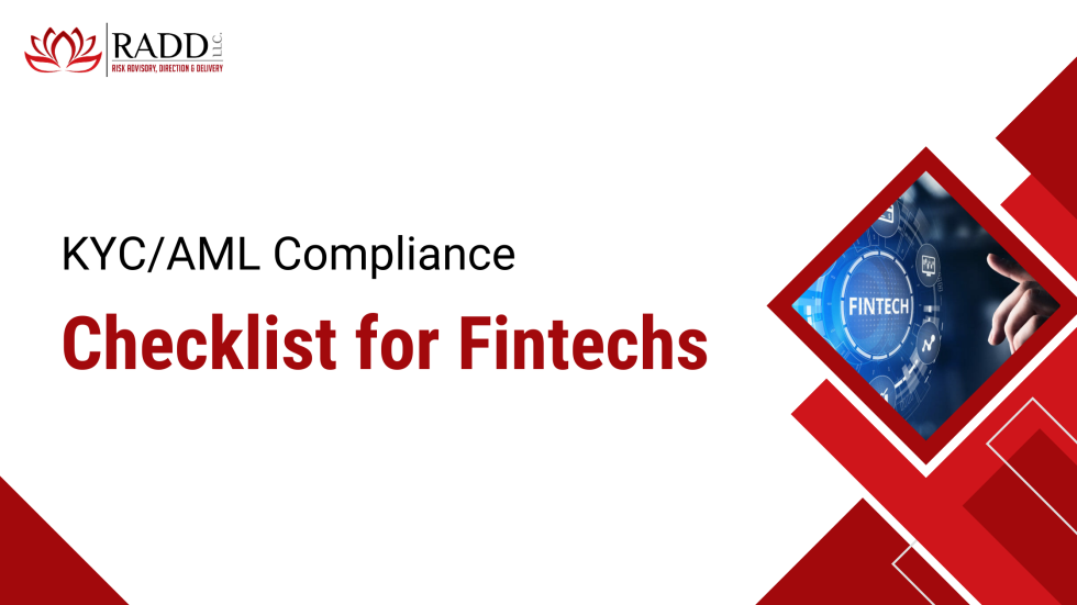 KYC/AML Compliance Checklist for Fintechs - RADD LLC