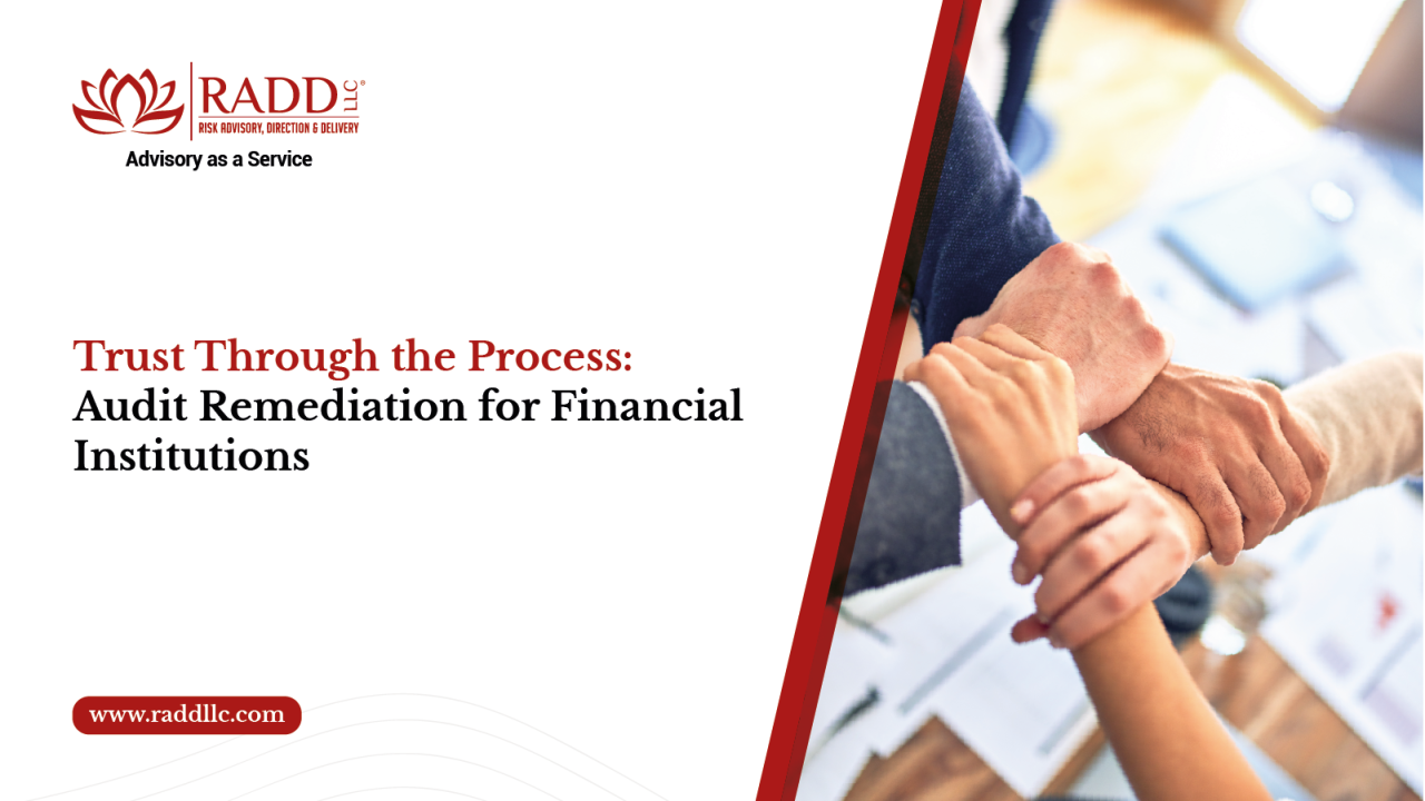 Trust Through the Process: Audit Remediation for Financial Institutions
